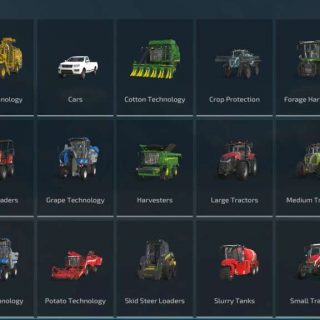 Shop Categories Sorted v1.0 FS22 Mod | Farming Simulator 22 Mod
