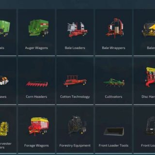 Shop Categories Sorted v1.0 FS22 Mod | Farming Simulator 22 Mod