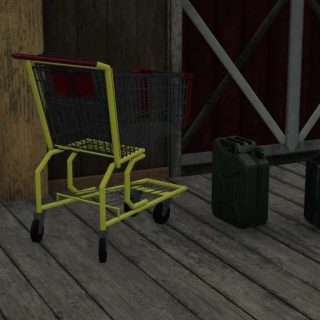 Shopping Cart v1.0 FS22 Mod | Farming Simulator 22 Mod