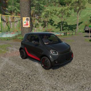 Smart ForTwo EQ 2022 v1.0 FS22 Mod | Farming Simulator 22 Mod