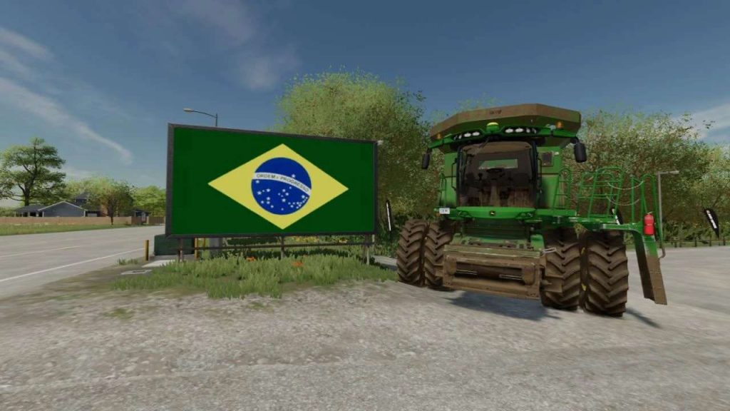 South America Flags v1.0 FS22 Mod | Farming Simulator 22 Mod