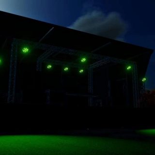 Stage with sound system v1.0 FS22 Mod | Farming Simulator 22 Mod