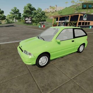 Suzuki Swift 1.3 v1.0 FS22 Mod | Farming Simulator 22 Mod