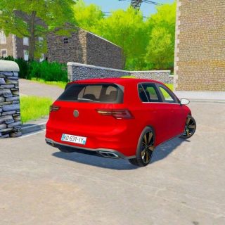 Volkswagen Golf 8 GTI v1.0 FS22 Mod | Farming Simulator 22 Mod