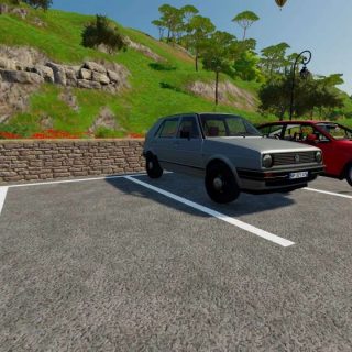 Volkswagen Golf II GL v1.1 FS22 Mod | Farming Simulator 22 Mod