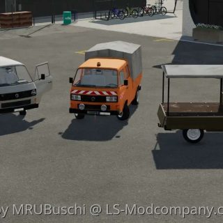 VW T3 double cabin v1.0 FS22 Mod | Farming Simulator 22 Mod