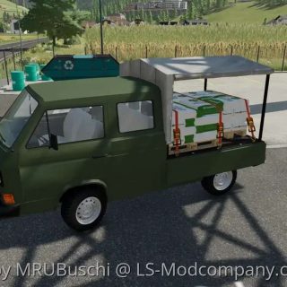 VW T3 double cabin v1.0 FS22 Mod | Farming Simulator 22 Mod