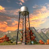 Water Tower V1.0 FS22 Mod | Farming Simulator 22 Mod