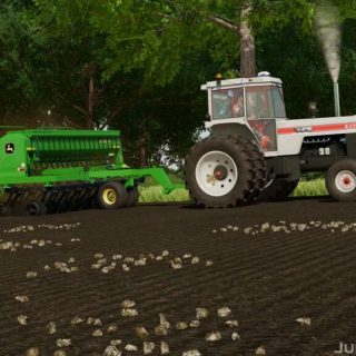 White FieldBoss Series 3 v1.0 FS22 Mod | Farming Simulator 22 Mod
