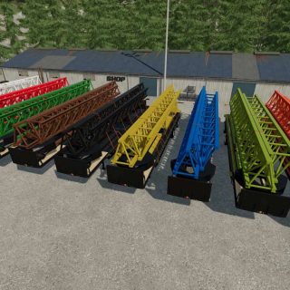 Wood Crane v1.0 FS22 Mod | Farming Simulator 22 Mod