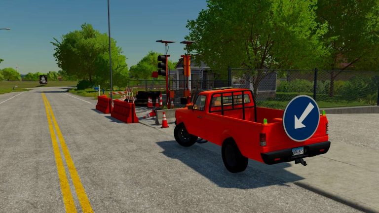 1986 Pickup Backer v1.0 FS22 Mod | Farming Simulator 22 Mod