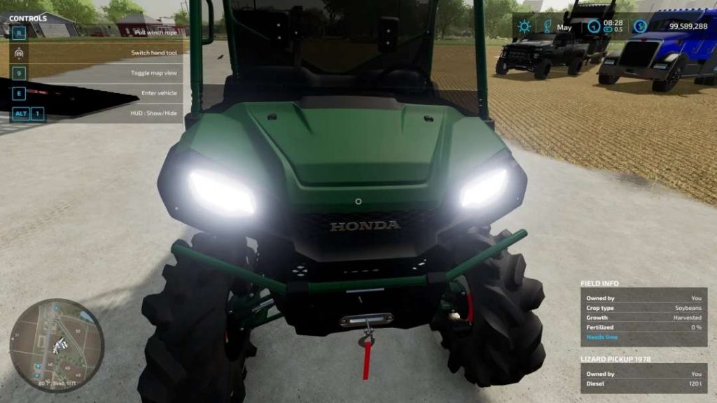 2016 Honda Pioneer v1.0 FS22 Mod | Farming Simulator 22 Mod