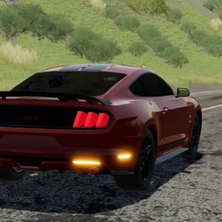 2018 Ford Mustang v1.0 FS22 Mod | Farming Simulator 22 Mod