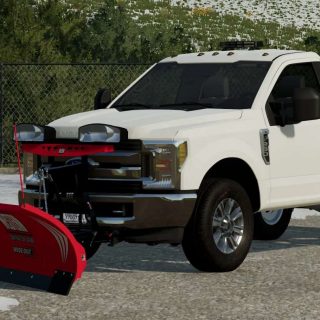 2019 Ford F-Series Single cab V1.0 FS22 Mod | Farming Simulator 22 Mod
