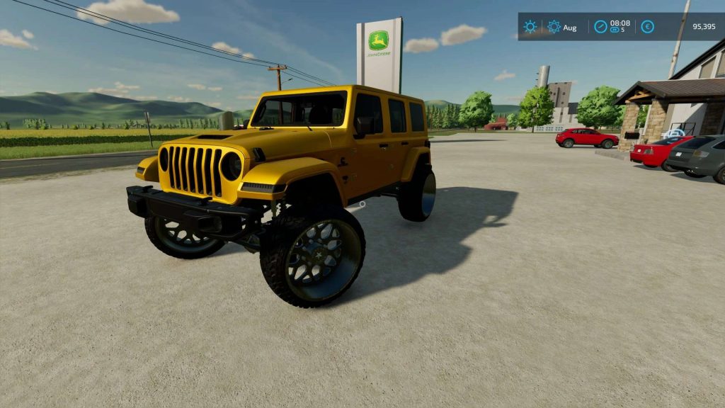 2020 Cummins Swapped Jeep Wrangle v1.0 FS22 Mod | Farming Simulator 22 Mod