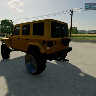 2020 Cummins Swapped Jeep Wrangle v1.0 FS22 Mod | Farming Simulator 22 Mod