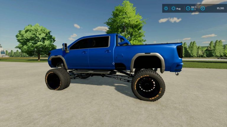2020 Gmc Lifted v1.0 FS22 Mod | Farming Simulator 22 Mod