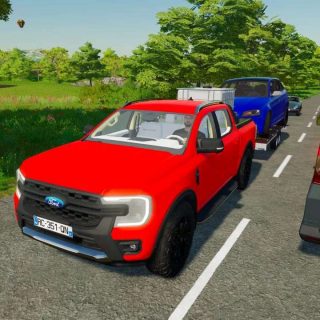 2023 Ford Ranger Wildtrak v1.0 FS22 - Farming Simulator 22 Mod | FS22 mod