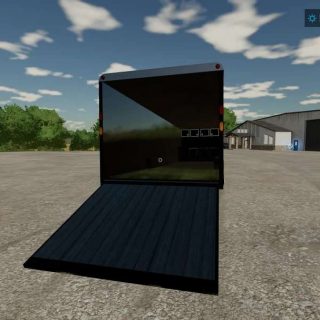 30FT Enclosed Trailer v1.0 FS22 Mod | Farming Simulator 22 Mod