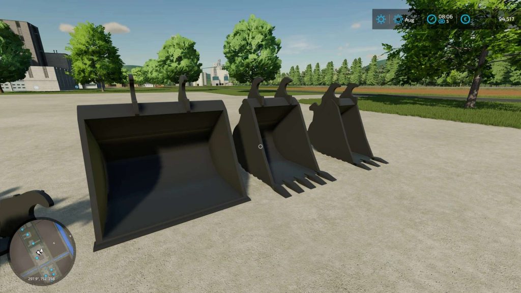 30 Ton CWS Buckets v1.0 FS22 Mod | Farming Simulator 22 Mod