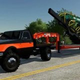 50Ft Gooseneck Transport Trailer v1.0.1 FS22 Mod | Farming Simulator 22 Mod