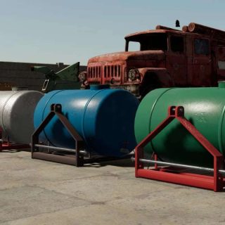 600l Barrel v1.0 FS22 Mod | Farming Simulator 22 Mod