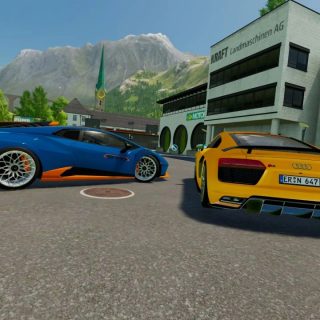 AUDI R8 V1.1 FS22 Mod | Farming Simulator 22 Mod