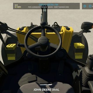 John Deere 344L With Strobes v1.0 FS22 Mod | Farming Simulator 22 Mod