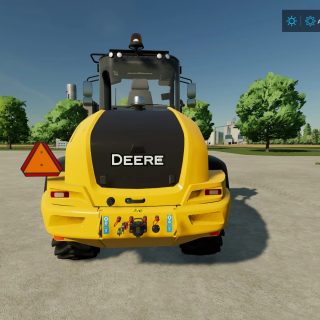 John Deere 344L With Strobes v1.0 FS22 Mod | Farming Simulator 22 Mod