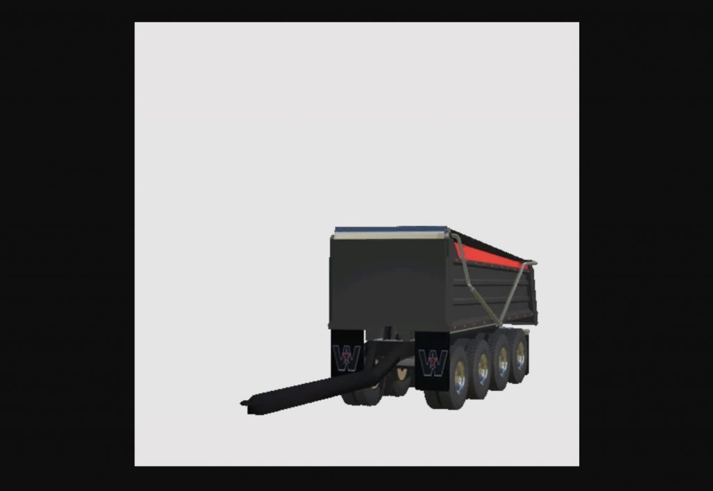 WesternStar49x dump truck Pup Trailer v1.0 FS22 Mod | Farming Simulator ...