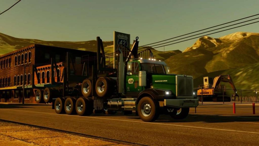 AJDEERE'S LOG TRUCK PACK v1.0 FS22 Mod | Farming Simulator 22 Mod