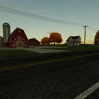 American Farmlands v1.0 FS22 Mod | Farming Simulator 22 Mod