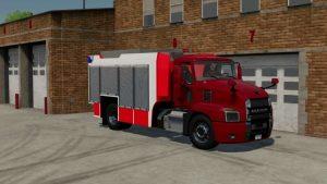 Anthem Fire Truck BETA FS22 Mod | Farming Simulator 22 Mod
