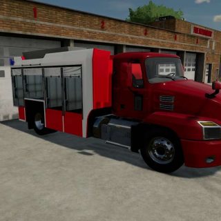Anthem Fire Truck BETA FS22 Mod | Farming Simulator 22 Mod