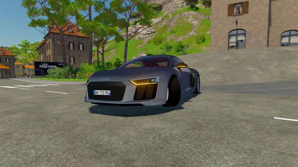 Audi R8 v2.0 FS22 Mod | Farming Simulator 22 Mod