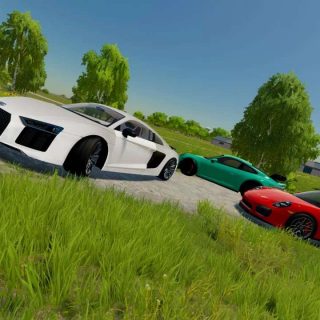 Audi R8 v2.0 FS22 Mod | Farming Simulator 22 Mod