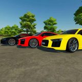 Audi R8 v2.1 FS22 Mod | Farming Simulator 22 Mod