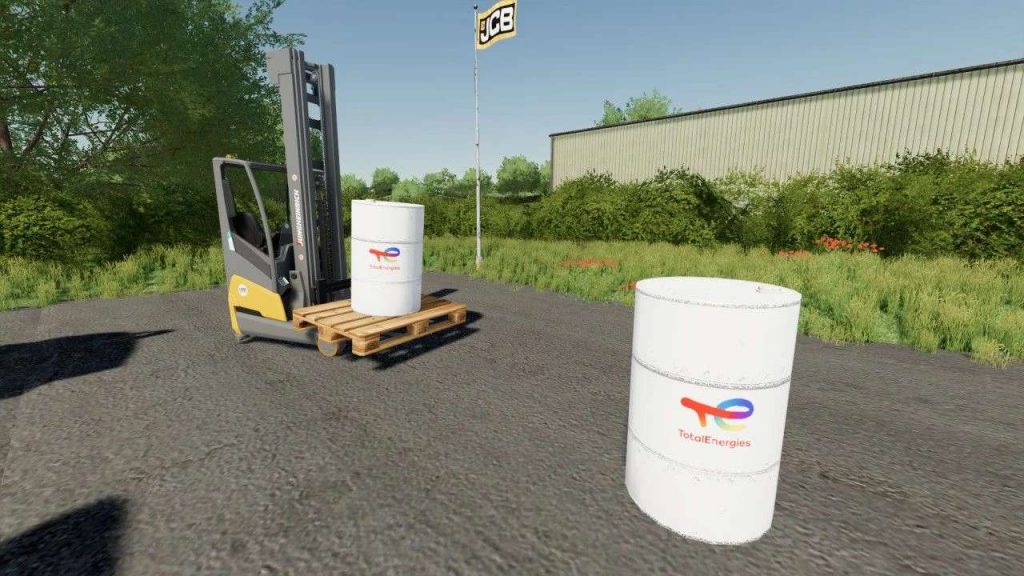 Barrel of oil Total Energies v2.0 FS22 Mod | Farming Simulator 22 Mod