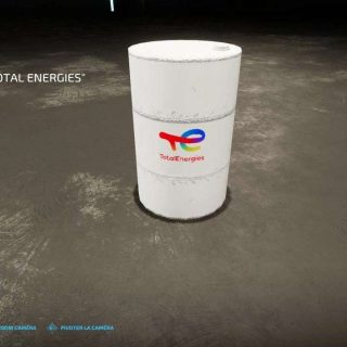 Barrel of oil Total Energies v2.0 FS22 Mod | Farming Simulator 22 Mod