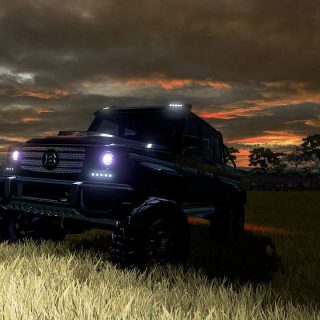 Brabus B63S-700 6x6 V1.1 FS22 Mod | Farming Simulator 22 Mod