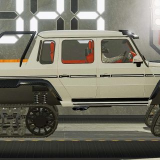 Brabus B63S-700 6x6 V1.1 FS22 Mod | Farming Simulator 22 Mod
