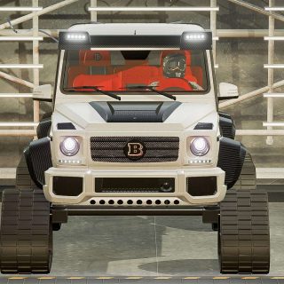 Brabus B63S-700 6x6 V1.1 FS22 Mod | Farming Simulator 22 Mod