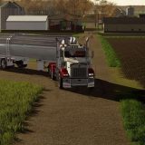 Canadian milk trailer v1.0 FS22 Mod | Farming Simulator 22 Mod