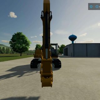 Cat 20 Ton Excavator Pack v1.0 FS22 Mod | Farming Simulator 22 Mod
