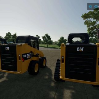 CAT 246d v1.0 FS22 Mod | Farming Simulator 22 Mod