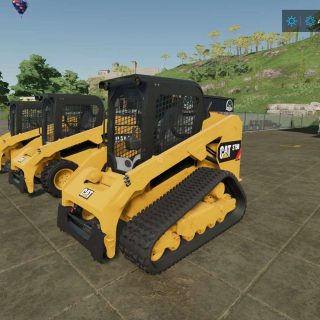 CAT 246d v1.0 FS22 Mod | Farming Simulator 22 Mod