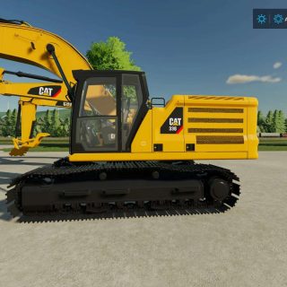 Cat 30 Ton Excavator Pack v1.0 FS22 Mod | Farming Simulator 22 Mod