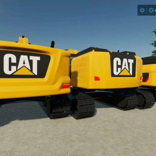 Cat 30 Ton Excavator Pack v1.0 FS22 Mod | Farming Simulator 22 Mod