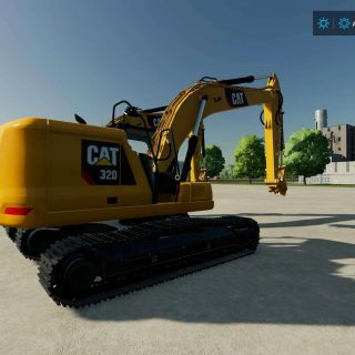 Caterpillar 320NG v1.0 FS22 Mod | Farming Simulator 22 Mod