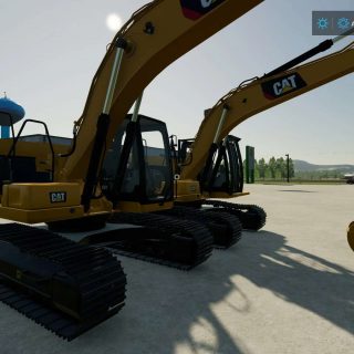 Caterpillar 320NG v1.0 FS22 Mod | Farming Simulator 22 Mod